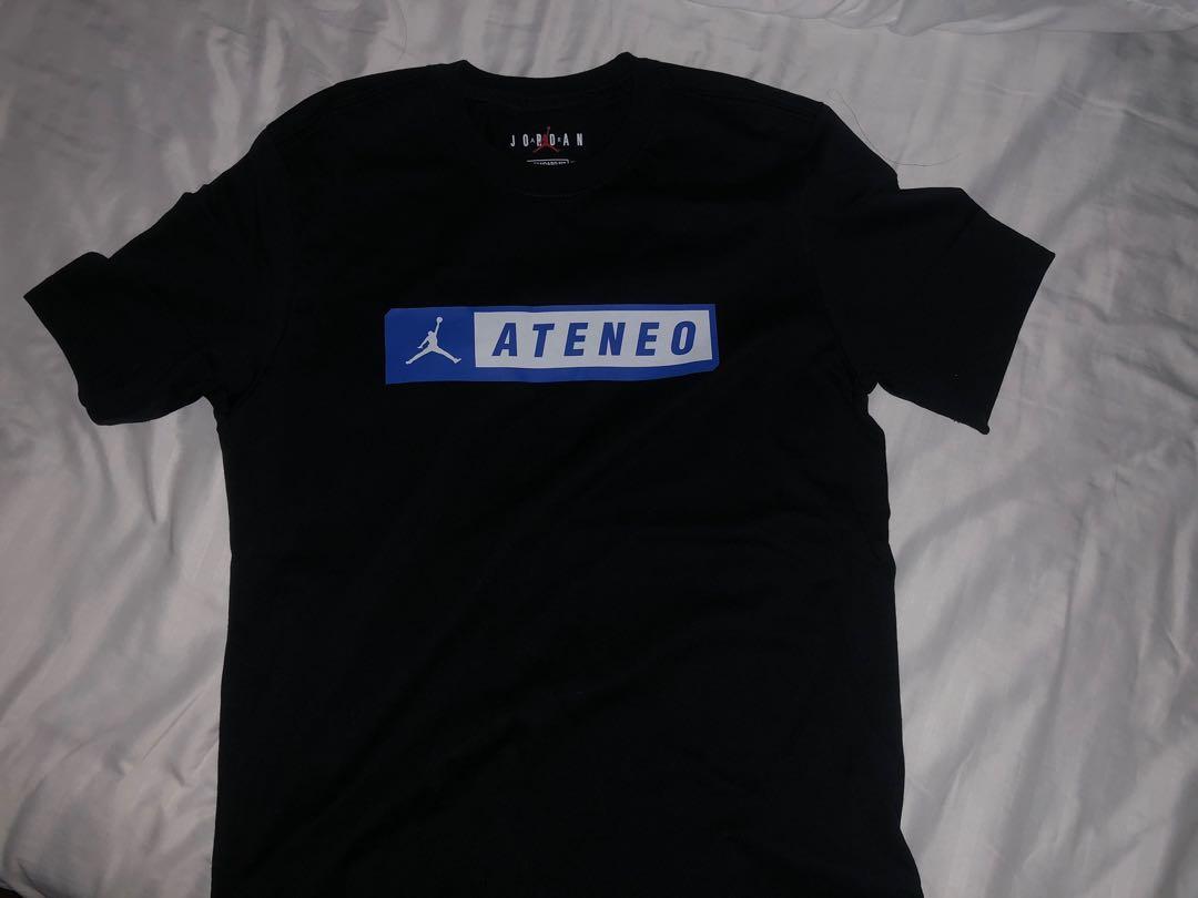 Ateneo x Jordan Tee, Men's Fashion, Tops & Sets, Tshirts & Polo Shirts ...