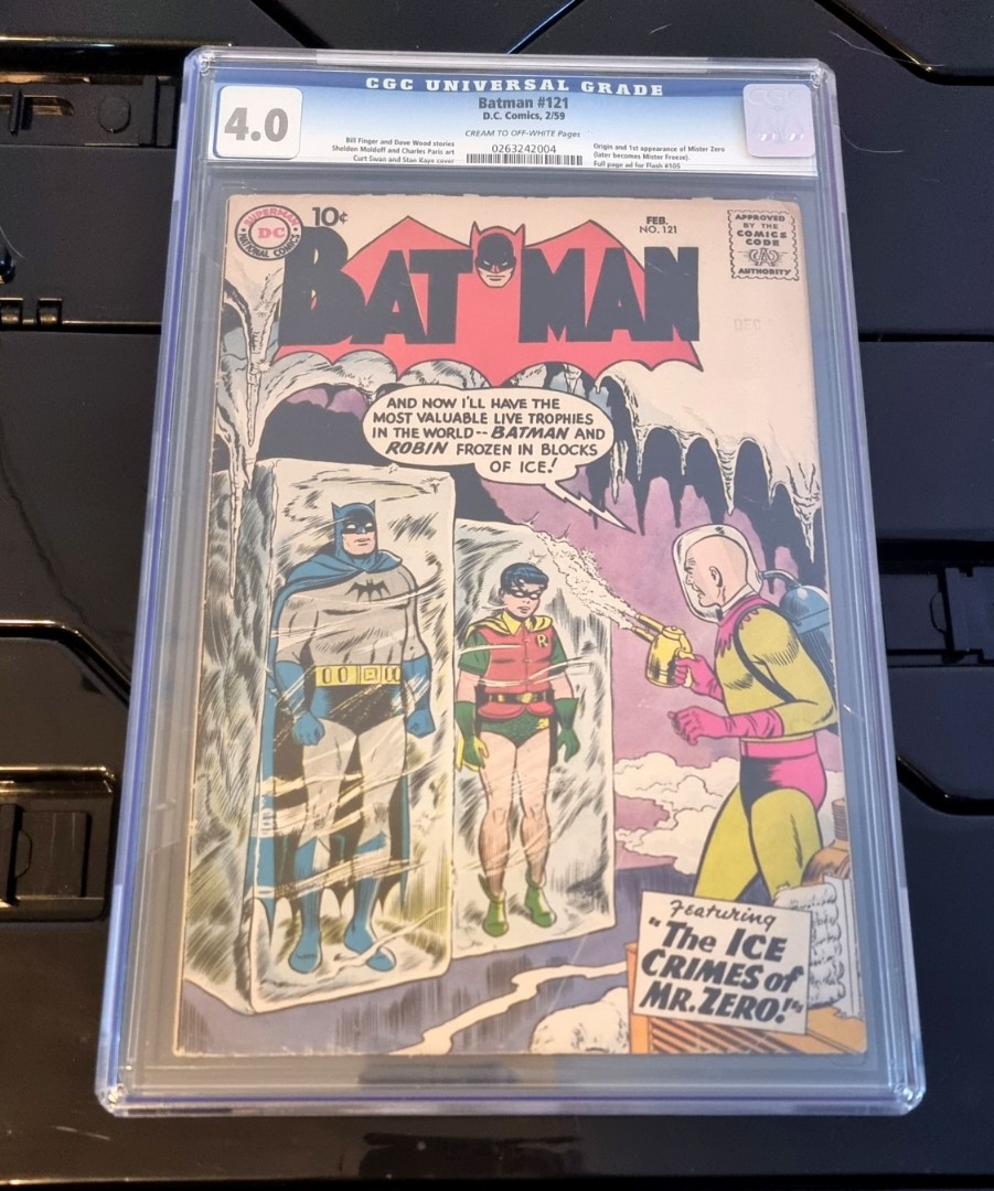 BATMAN #121 CGC GRADED 4, Hobbies & Toys, Books & Magazines, Comics ...