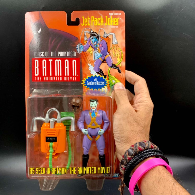 Batman the Animated Movie Jet Pack Joker 1993, Kenner, Hobbies & Toys ...