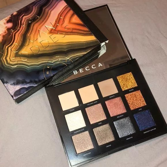 BECCA VOLCANO GODDESS EYESHADOW PALETTE, Beauty & Personal Care, Face ...