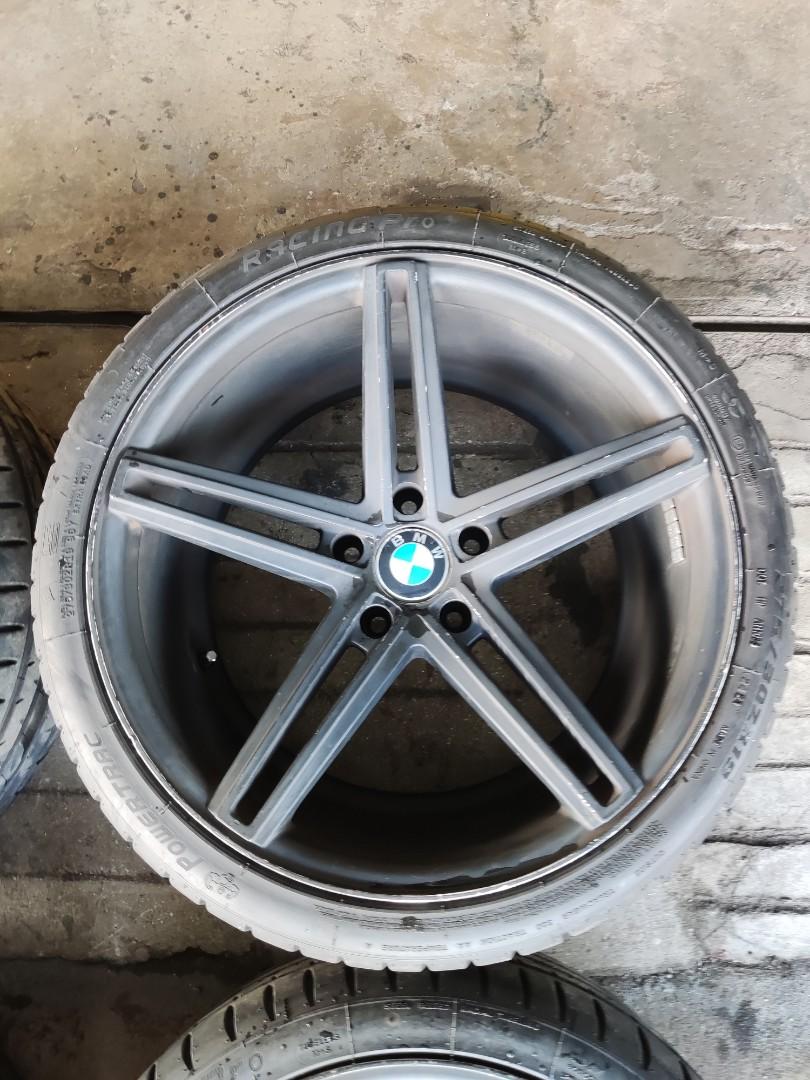 BMW Sport rim E60 E61 E62 E63 new tyre, Auto Accessories on Carousell