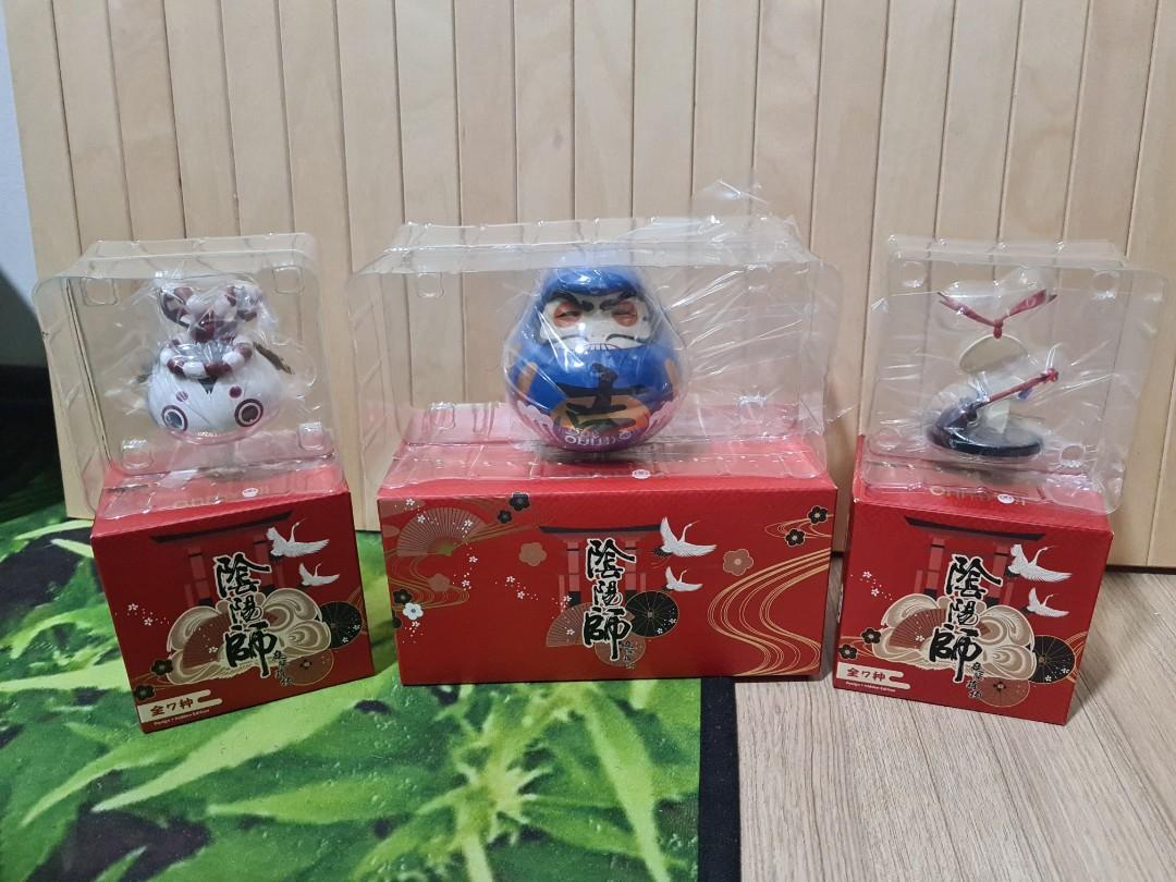 [3pc set] BN Onmyoji Daruma Figures + 2 Special Characters Porcelein Display, Everything Else on ...