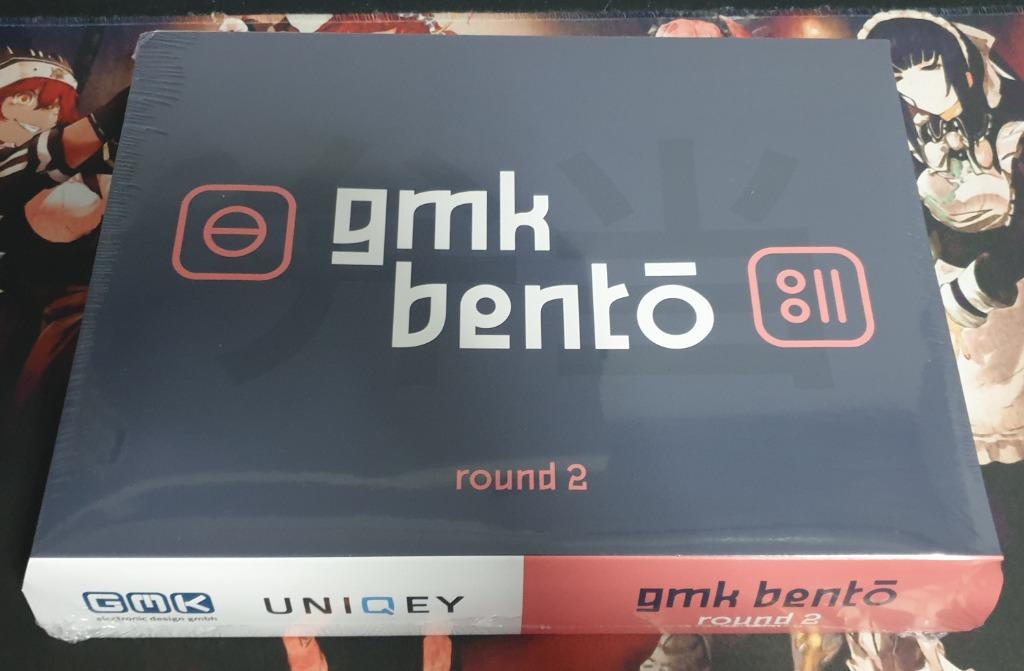 BNIB GMK Bento R2 by Biip (Traditional Base kit + Salmon Novelties ...