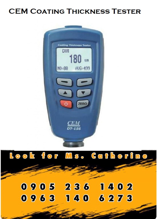 CEM Coating Thickness Tester, Commercial & Industrial, Construction ...