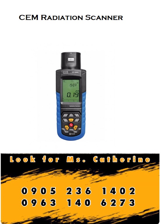 CEM Radiation ScannerCEM Radiation Scanner, Commercial & Industrial ...