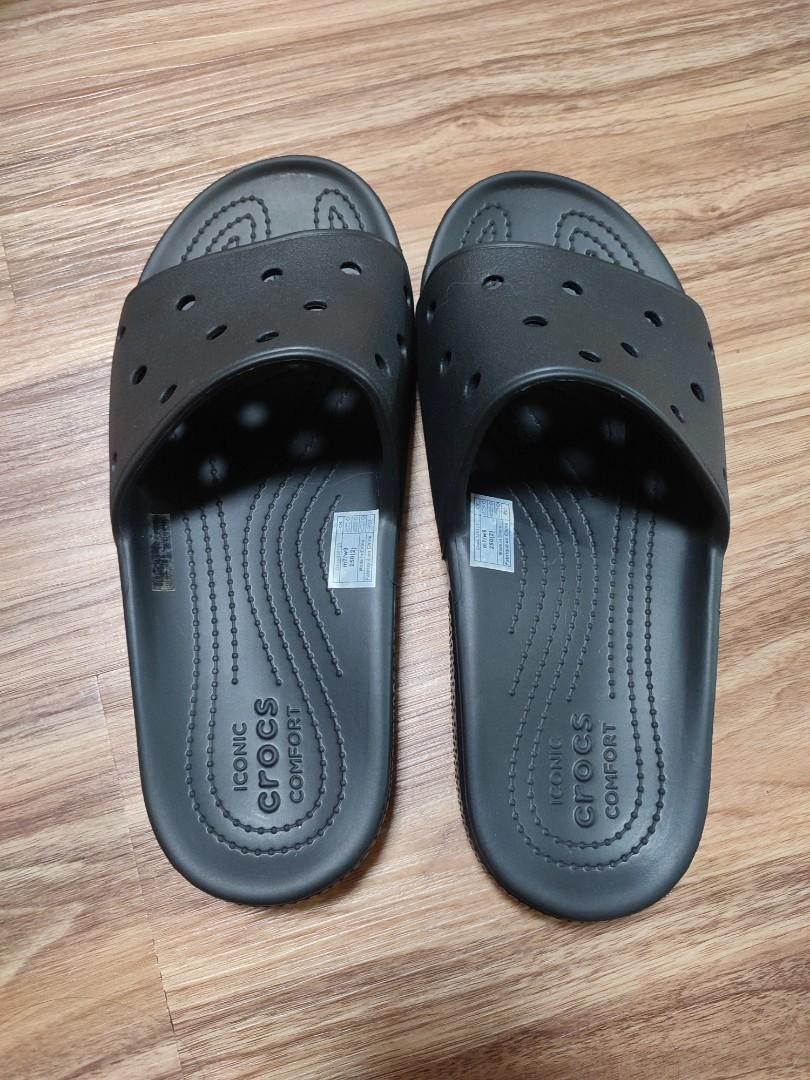 CLASSIC CROCS SLIDE, Men's Fashion, Footwear, Slippers & Slides on Carousell