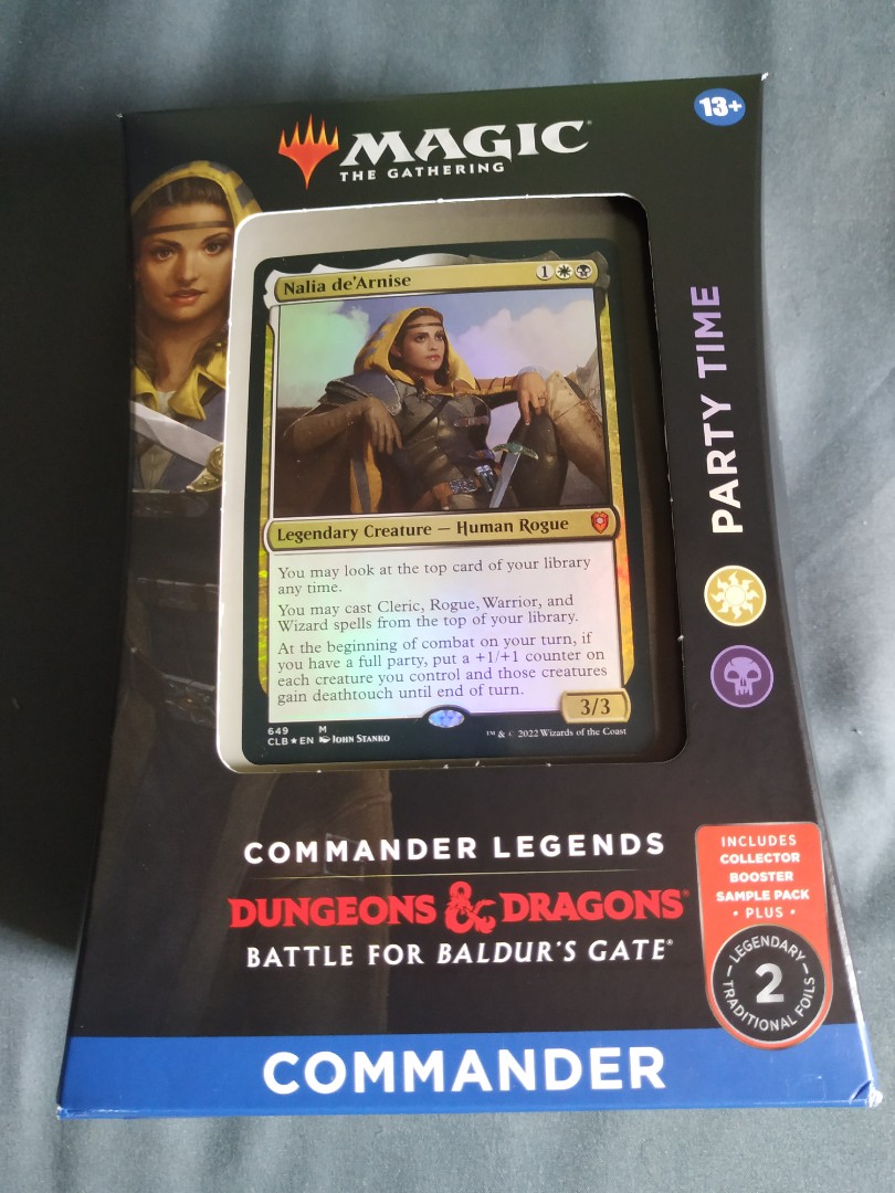 Commander Legends Dungeons and Dragons Battle For Baldur's Gate Party ...