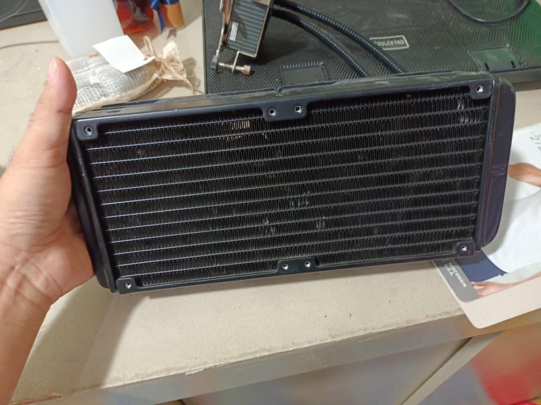 Cooler Master dual fan liquid CPU cooling system, Computers & Tech ...