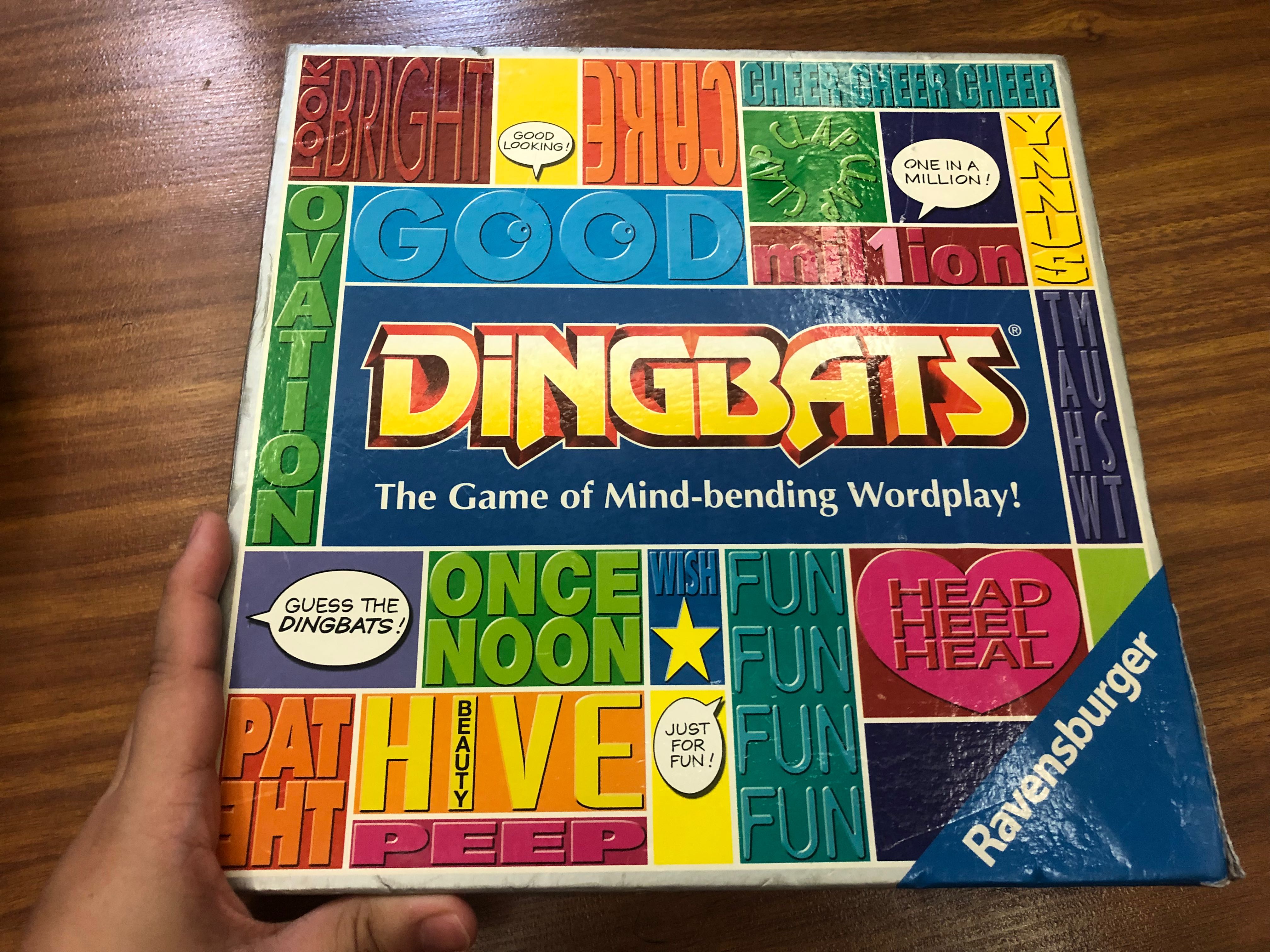 Dingbats The Game of Mind-Bending Wordplay, Hobbies & Toys, Toys ...