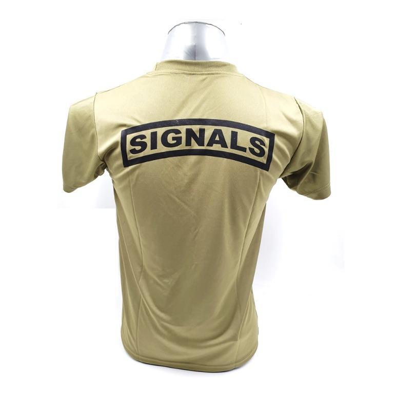 Dri-Fit Army SAF Signal Signals T-Shirt, Men's Fashion, Activewear on ...