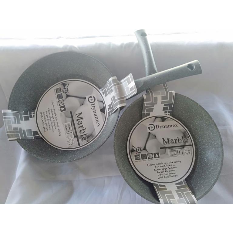 Dynamex Marble Cookware, Marble Non stick coating , induction bottom ...