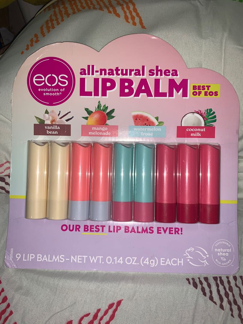 EOS Lip Balm (per piece), Beauty & Personal Care, Face, Makeup on Carousell