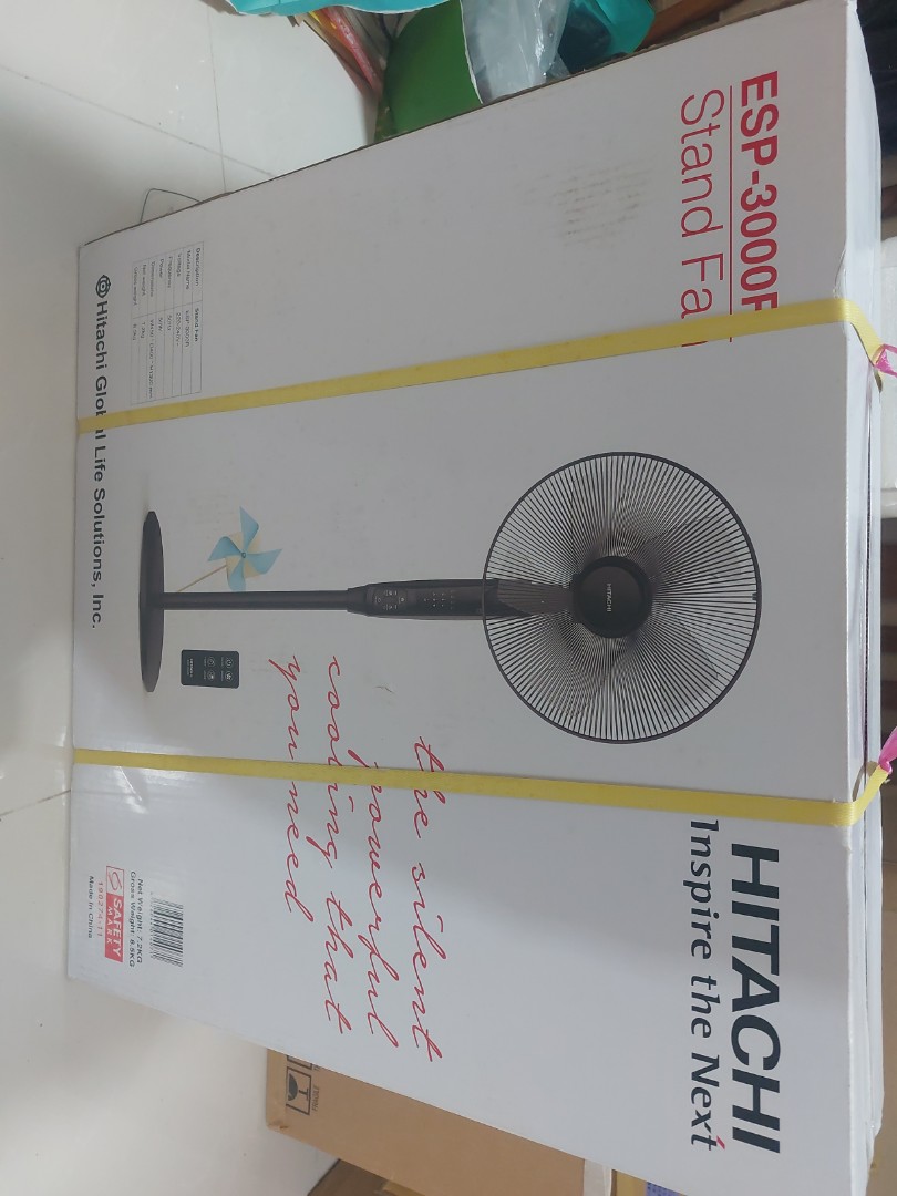 Esp-3000F Hitachi fan brand new, Furniture & Home Living, Lighting ...
