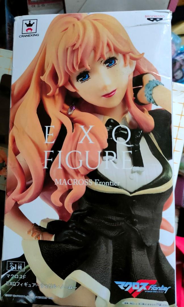 EXQ FIGURE MACROSS Frontier 超時空要塞F 雪露，諾姆 公仔, 書籍、休閒與玩具, 收藏、紀念品, 明星週邊在旋轉拍賣