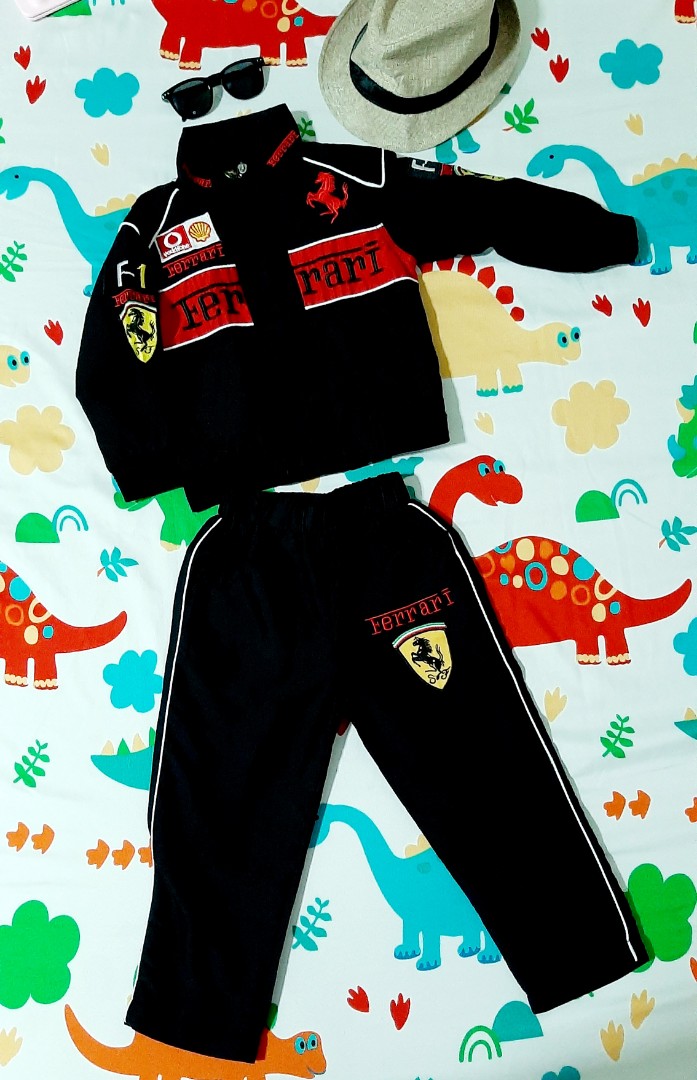 Ferrari / Racer Costume, Babies & Kids, Babies & Kids Fashion on Carousell