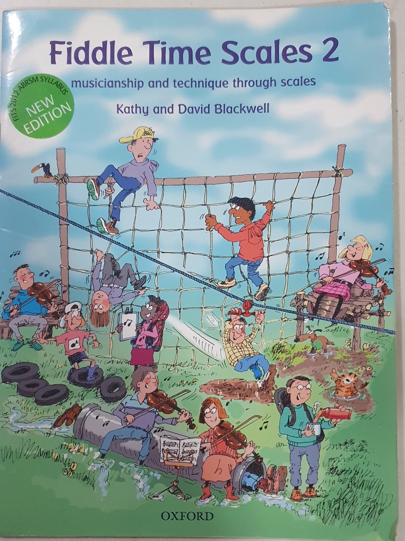 Fiddle Time Scales 2, Hobbies & Toys, Music & Media, Music Scores on ...