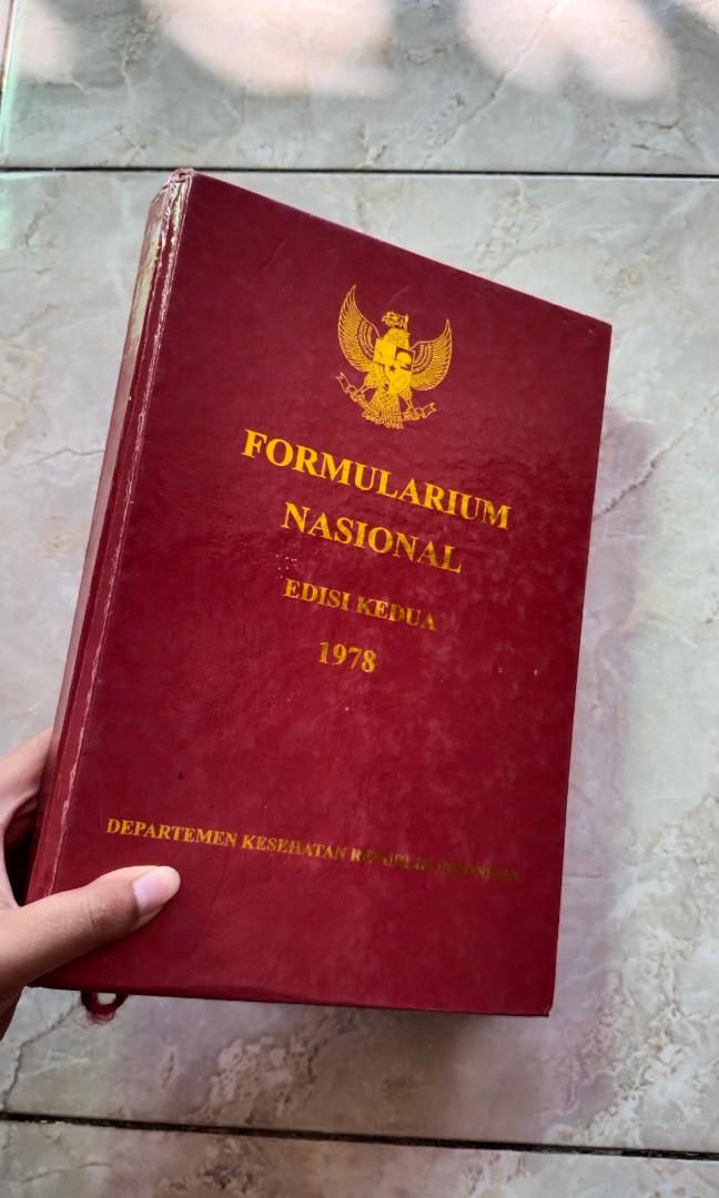 Formularium Nasional Edisi Kedua 1978, Buku & Alat Tulis, Buku di Carousell