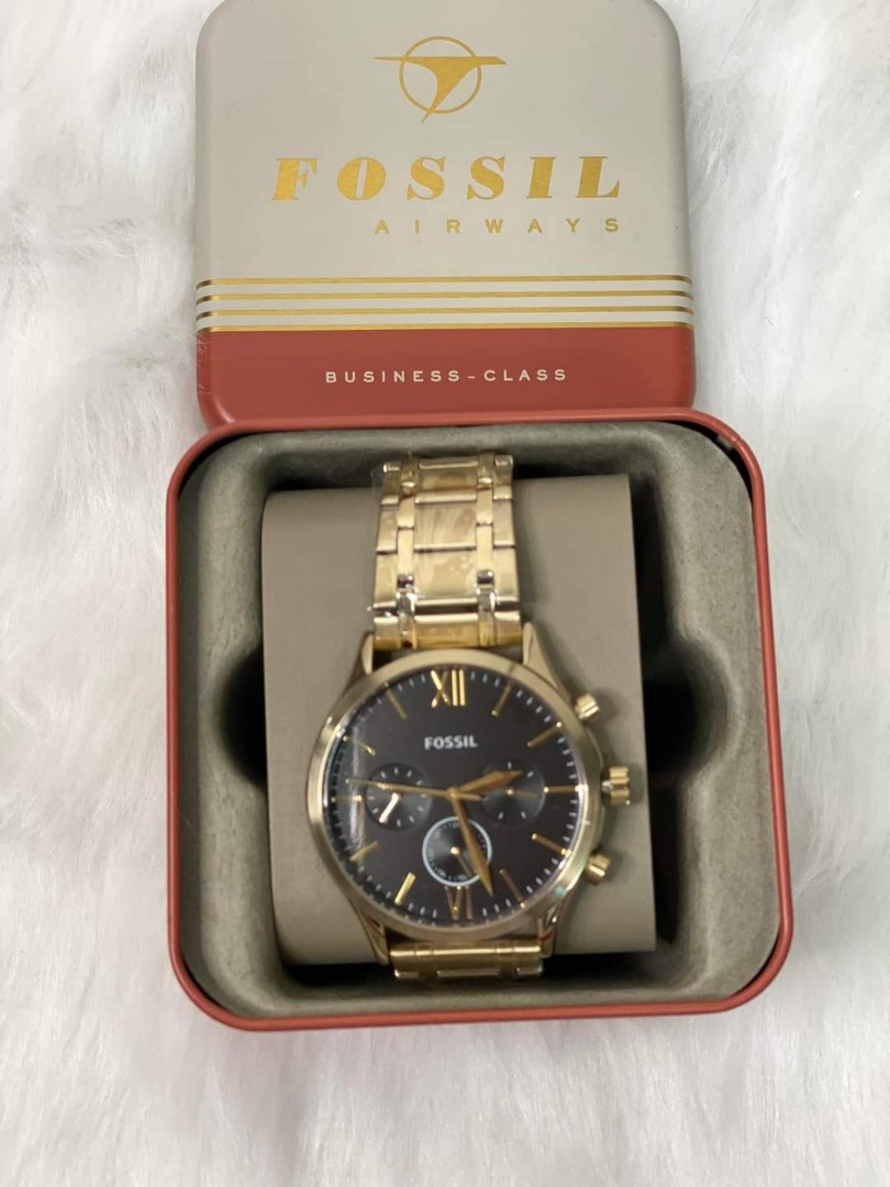 Fossil Gold, Men's Fashion, Watches & Accessories, Watches on Carousell