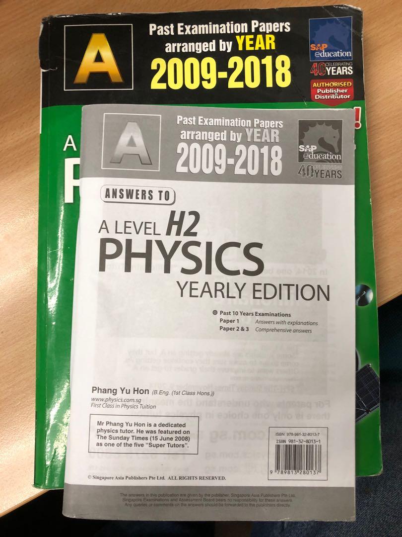 Free A level past yr exam paper, Hobbies & Toys, Books & Magazines ...