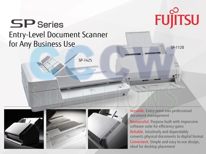 FUJITSU Image Scanner SP-1120N, Computers & Tech, Printers, Scanners ...