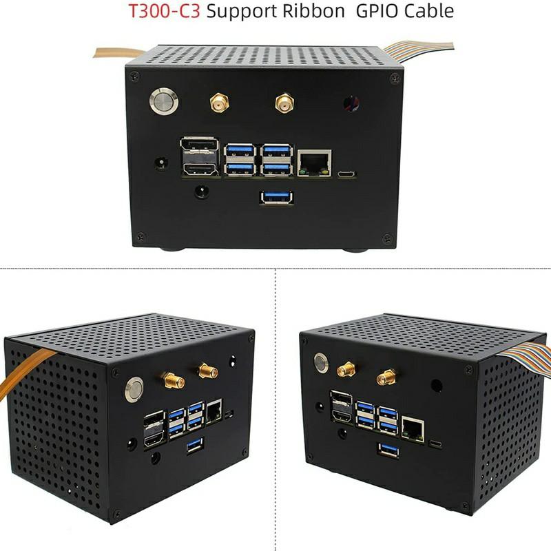 Geekworm T300-C3 Case and T300 v1.1 2.5in SATA SSD/HDD Shield for the ...