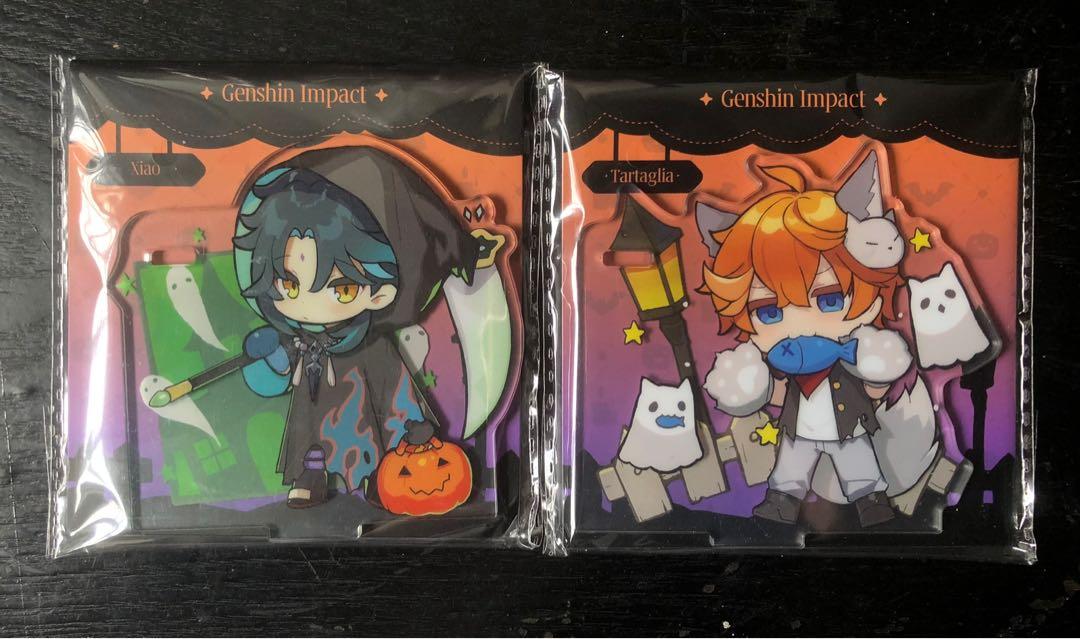 Genshin Impact Xiao/Childe Halloween Standee, Hobbies & Toys ...