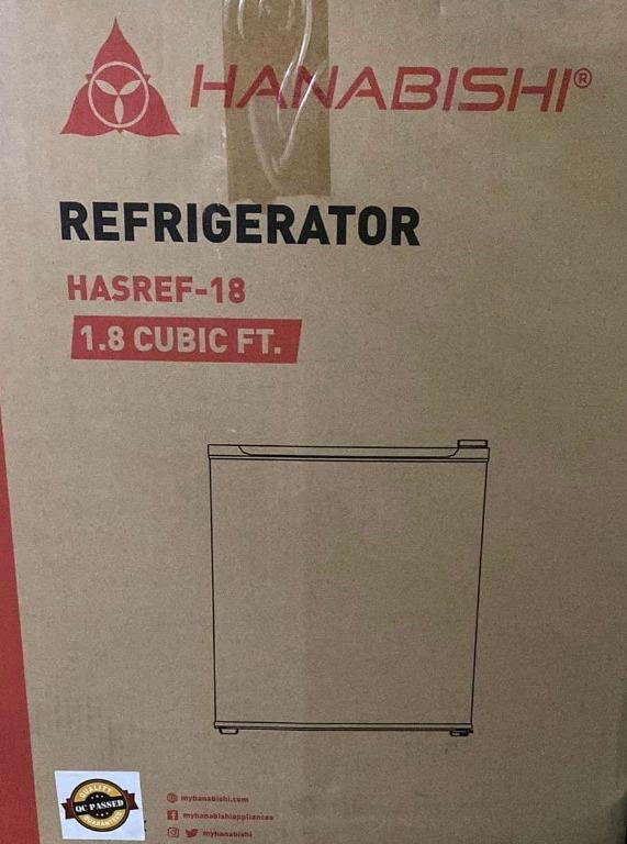 Hanabishi refrigerator hasref-18, TV & Home Appliances, Kitchen ...