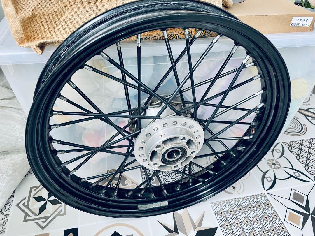 Harley Davidson 19 inch Spoke Rims, Motorcycles, Motorcycle Accessories ...