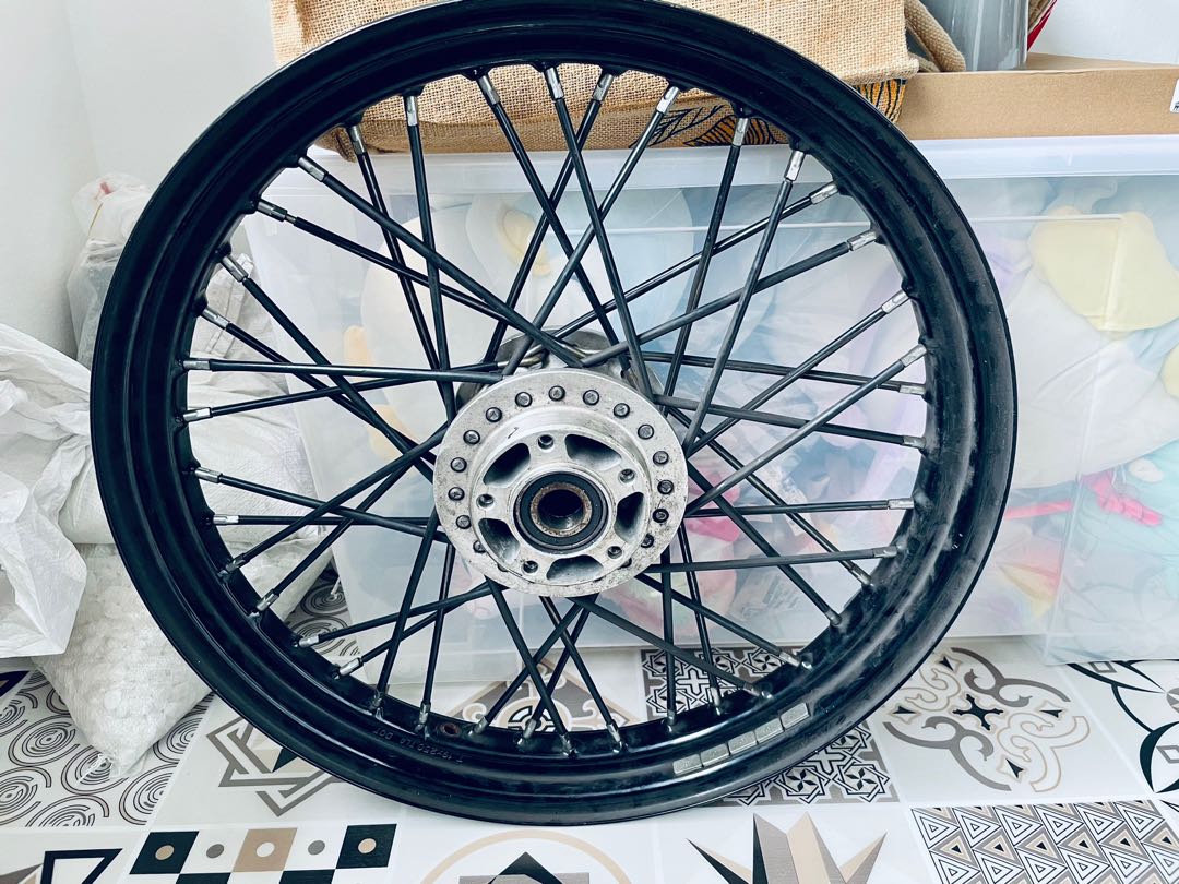 Harley Davidson 19 inch FRONT Spoke Rims, Motorcycles, Motorcycle ...