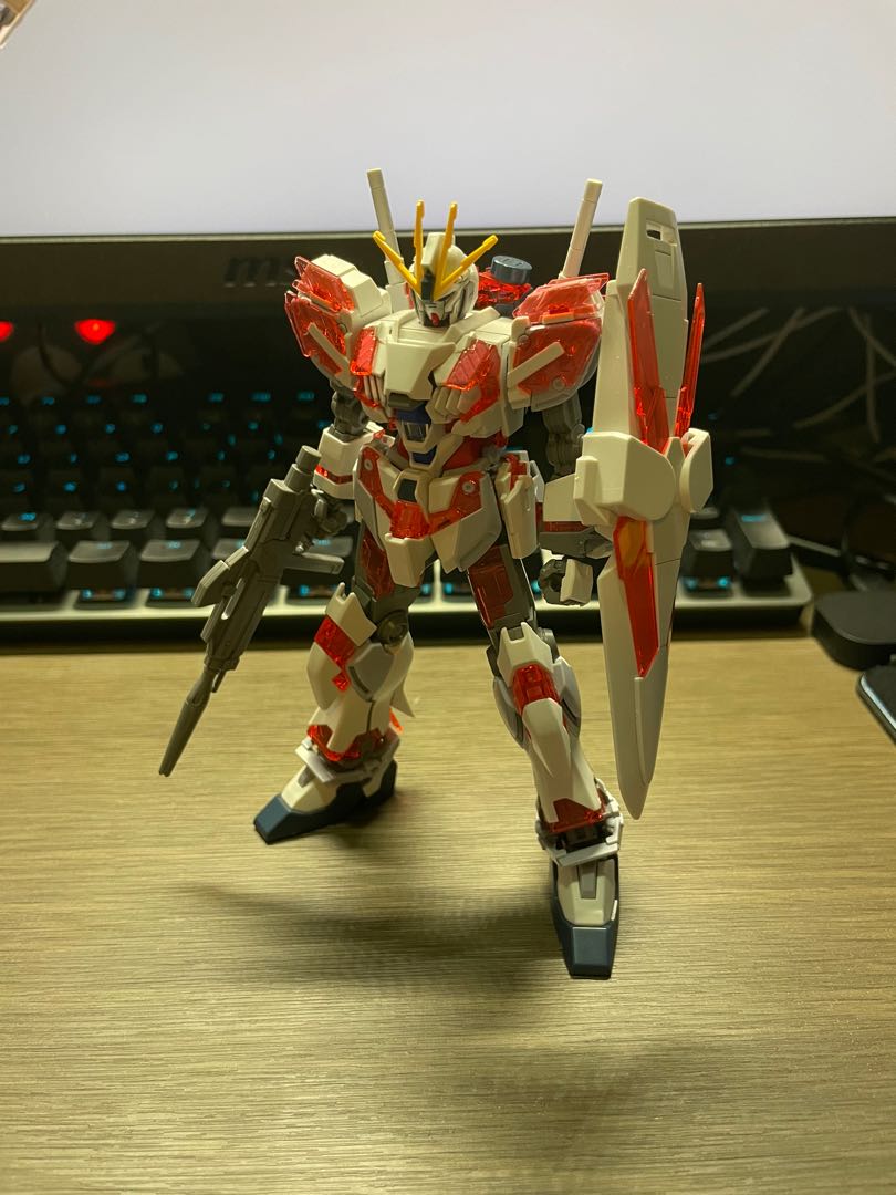 Hg 1/144 Narrative Gundam C-Packs, Hobbies & Toys, Toys & Games on ...