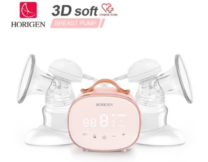 Horigen little telly hospital grade 3d double electric breast pump ...