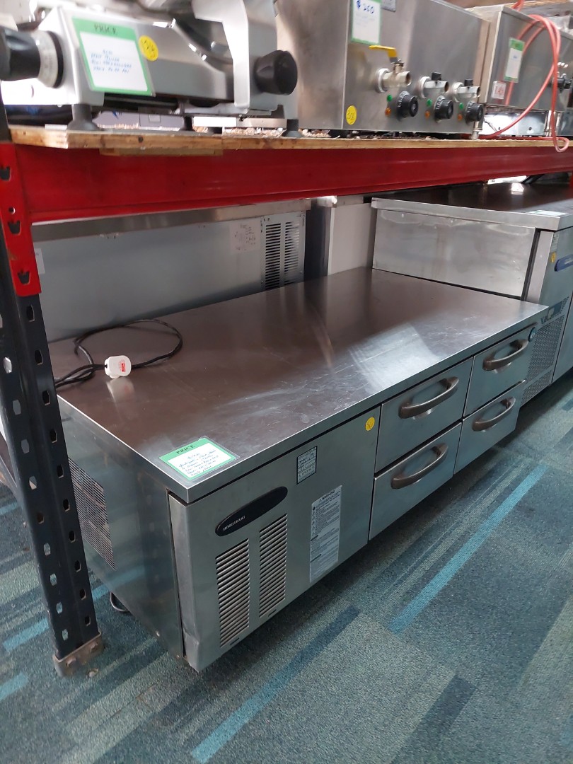 Hoshizaki Chef Base, 4 Drawer Chiller, 1400mm x 750mm x 565mmh, Single ...