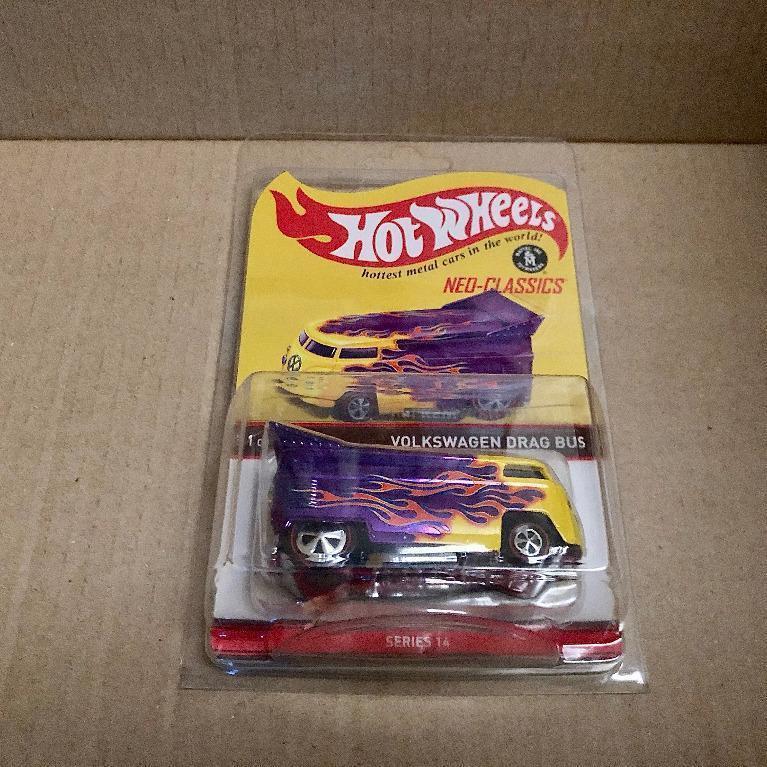 Hot Wheels RLC Neo Classics Volkswagen Drag Bus 010 Mexico Convention ...
