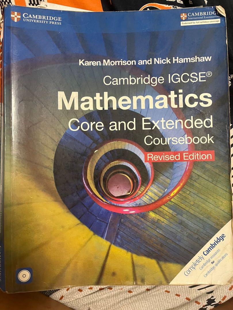 IGCSE Maths Coursebook (Cambridge), Hobbies & Toys, Books & Magazines ...