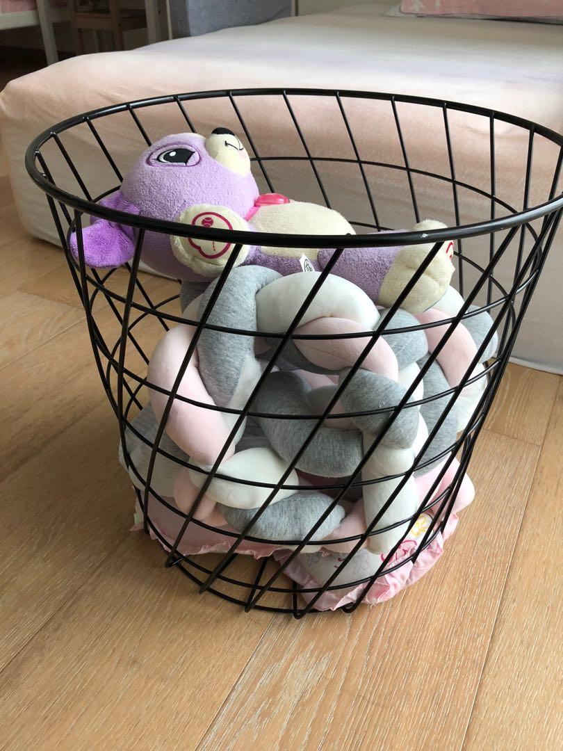 IKEA Kvistbro storage table black, Furniture & Home Living, Furniture ...