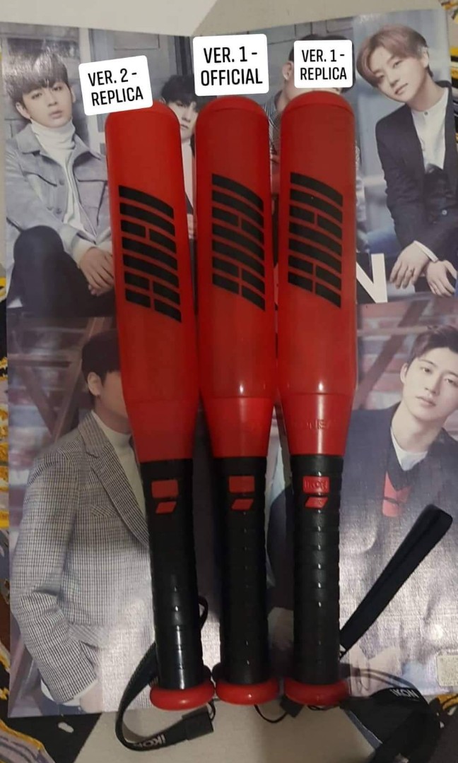 iKon Lightstick KONBAT, Hobbies & Toys, Memorabilia & Collectibles, K ...