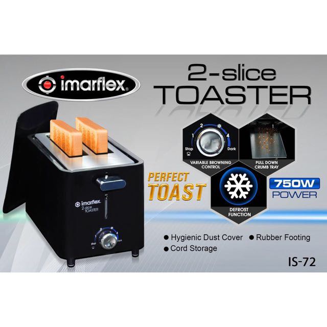 Imarflex bread toaster, TV & Home Appliances, Kitchen Appliances, Other ...