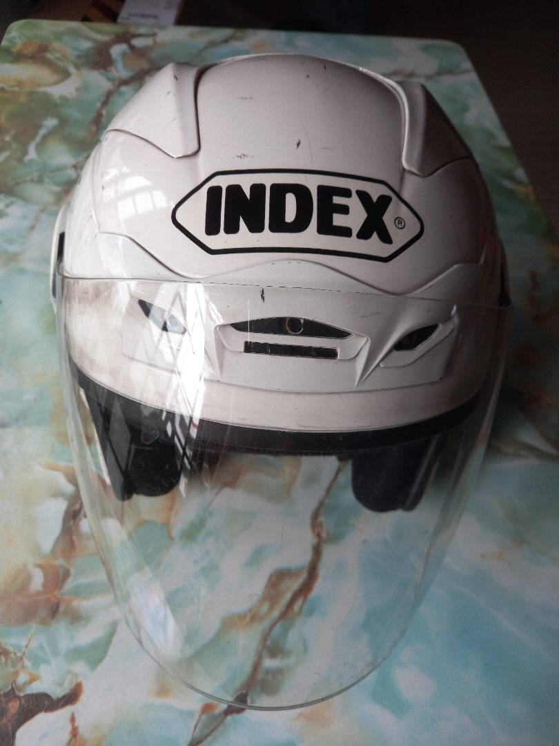 INDEX HELMET, Motorcycles, Motorcycle Accessories on Carousell