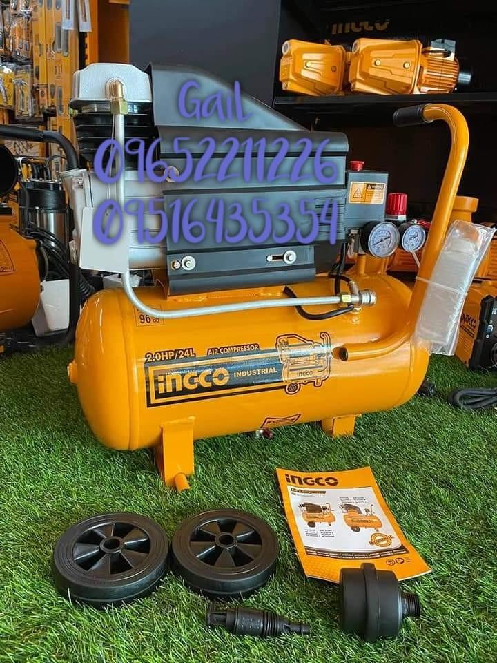 INGCO 2HP 24L Air Compressor, Commercial & Industrial, Construction ...