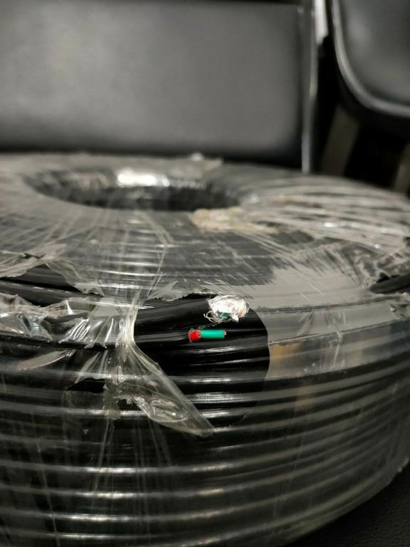 INTELLIGENT RG6 Siamese Cable with Power 100M/200M/300M-Black ...