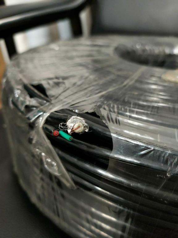 INTELLIGENT RG6 Siamese Cable with Power 100M/200M/300M-Black ...