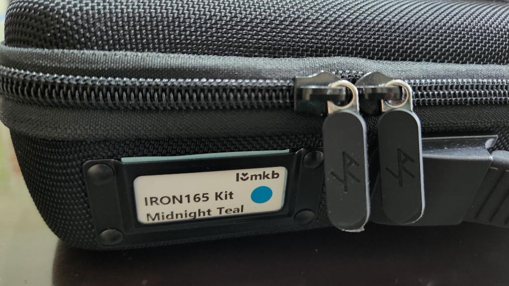 Iron165 R2 Custom mechanical keyboard by Smith+Rune (Midnight Teal ...