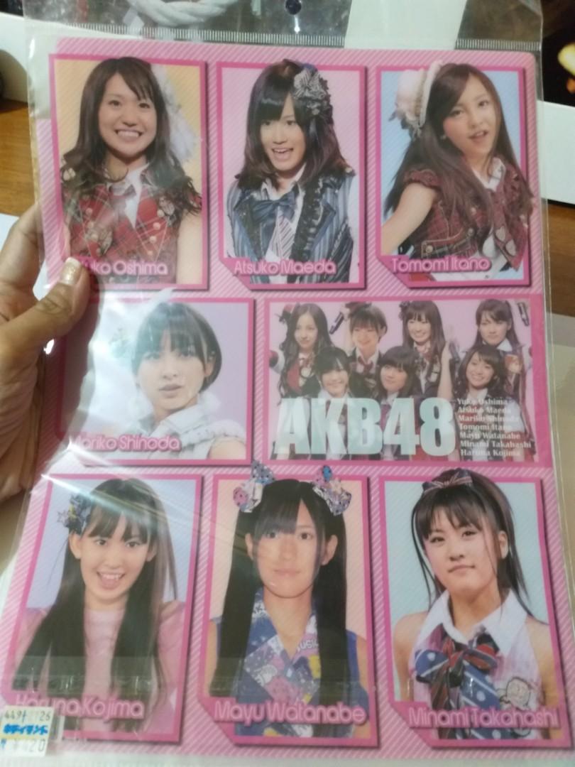 Jpop Official merchandise Akb48 Jpop Girl group set, Hobbies & Toys ...