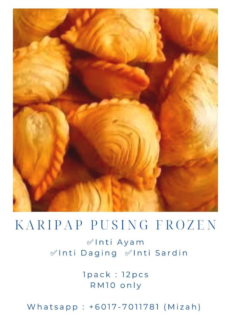 Karipap Pusing pusing2, Food & Drinks, Chilled & Frozen Food on Carousell