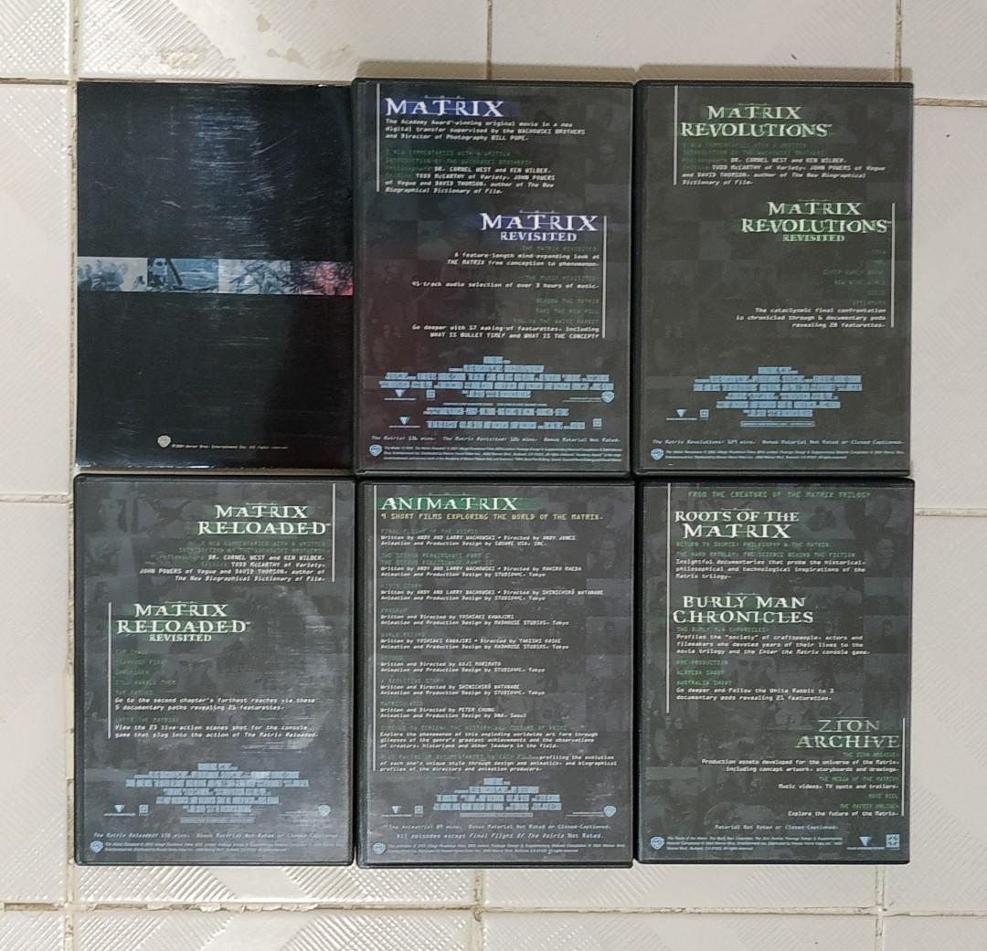 Keanu Reeves - The Ultimate Matrix Collection Limited Edition Box Set ...