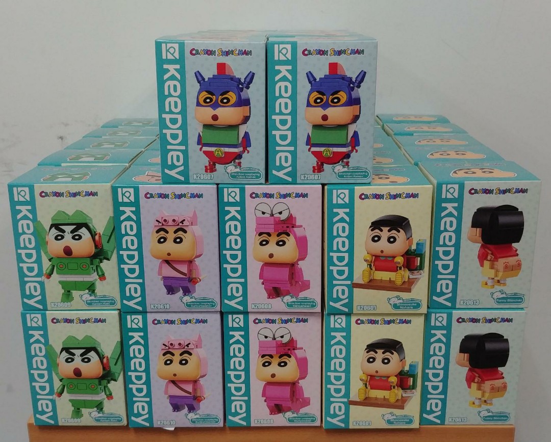 Keeppley Crayon Shin Chan Building Bricks, Hobbies & Toys, Toys & Games ...