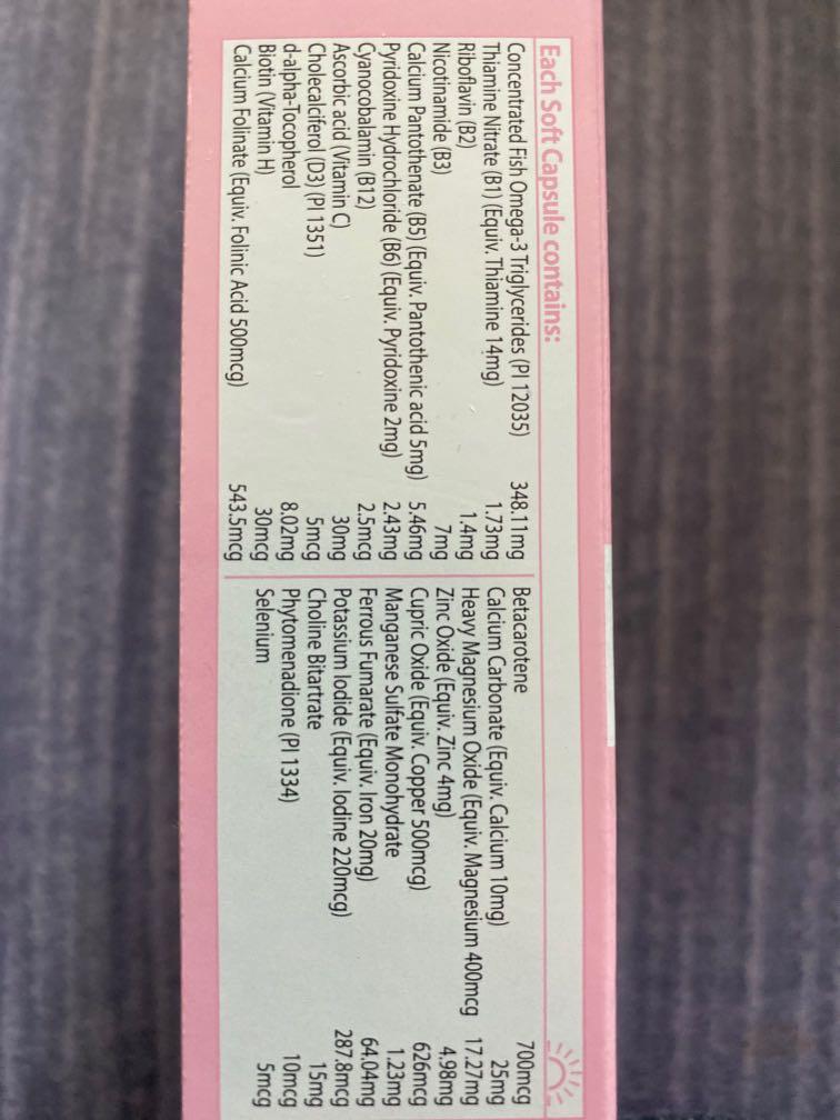 Kissun Mum2B Gold - Pregnancy supplement for heathy mom, Health ...