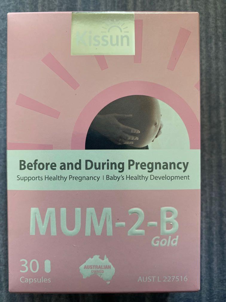 Kissun Mum2B Gold - Pregnancy supplement for heathy mom, Health ...