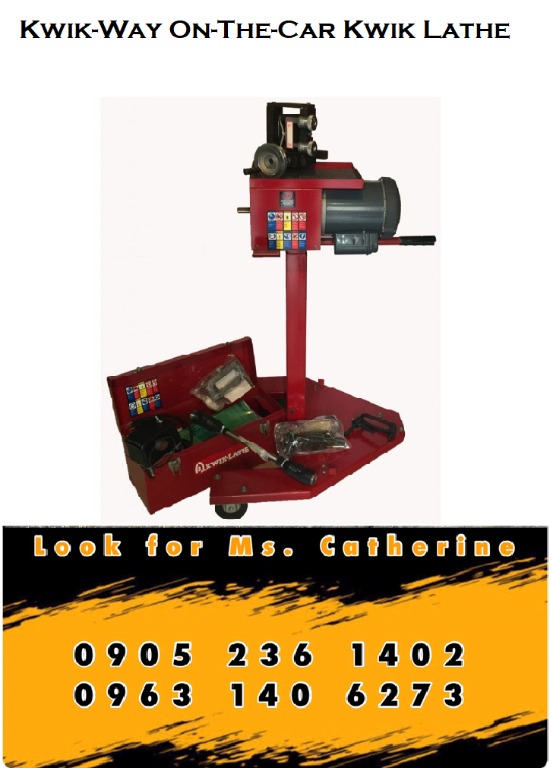 Kwik-Way On-The-Car Kwik Lathe, Commercial & Industrial, Construction ...