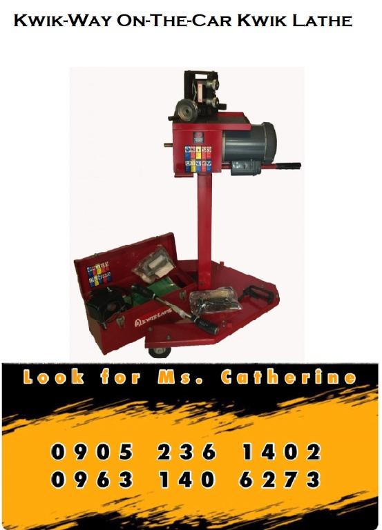 Kwik-Way On-The-Car Kwik Lathe, Commercial & Industrial, Construction ...